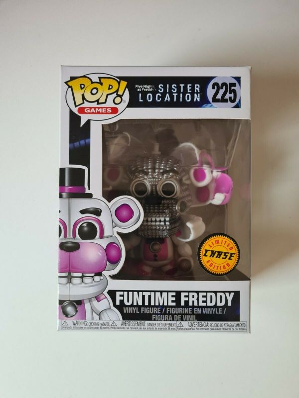 Funko Pop Vinyl Games Funtime Freddy Sister Location 225 Chase Edition ...