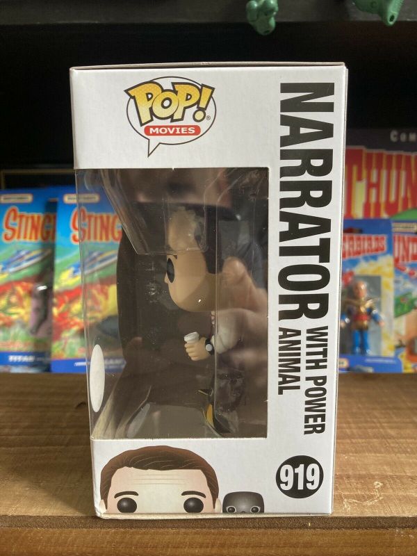Fight Club 919 Narrator With Power Animal Limited Chase Edition Funko ...
