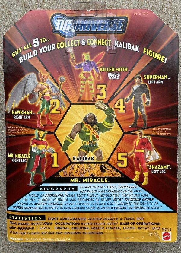 DC Universe Classics Mr Miracle Wave 6 Kalibak Series | #57721066