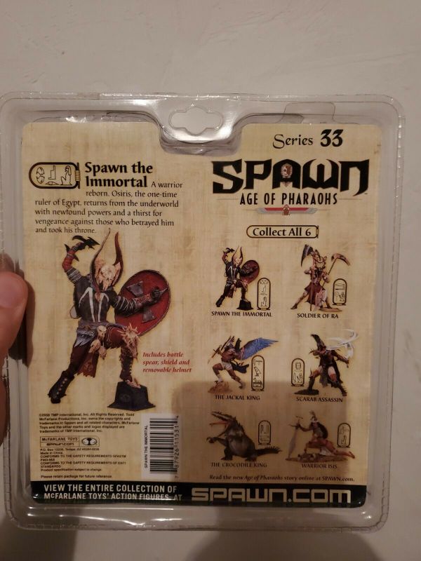 Spawn THE IMMORTAL Spawn Series 33 Age Of Pharaohs | #57736404