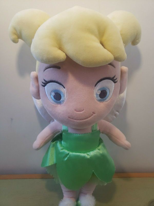 Disney Store Tinker Bell Fairy Peter Pan Toddler Plush Toy Doll ...