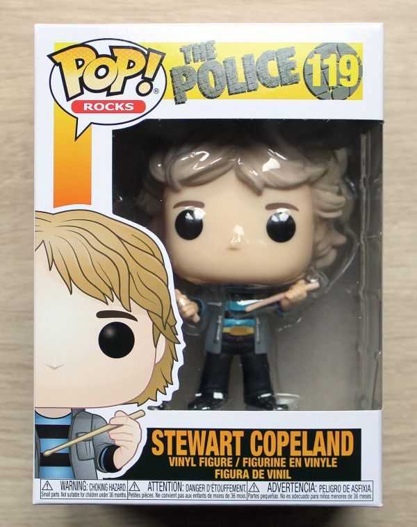 Funko Pop Rocks The Police Stewart Copeland, Protector | #57776431
