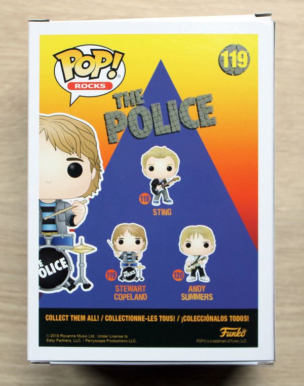 Funko Pop Rocks The Police Stewart Copeland, Protector | #57776431
