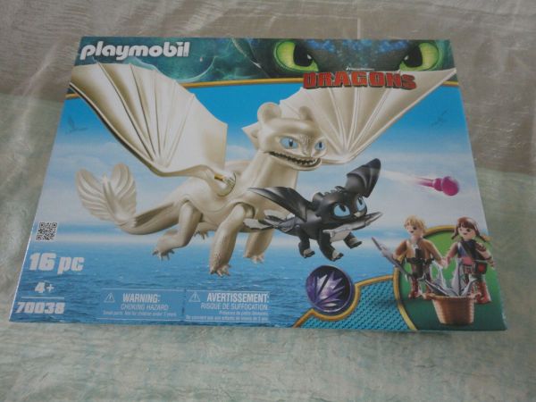 PLAYMOBIL 70038 FURIE FURY ECLAIR ET BEBE DRAGON AVEC LES ENFANTS ...