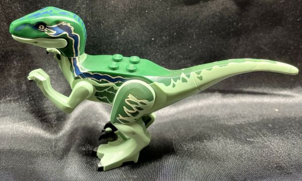 Authentic LEGO Jurassic World Blue Raptor Minifigure Dinosaur ...