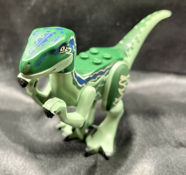 Authentic LEGO Jurassic World Blue Raptor Minifigure Dinosaur ...