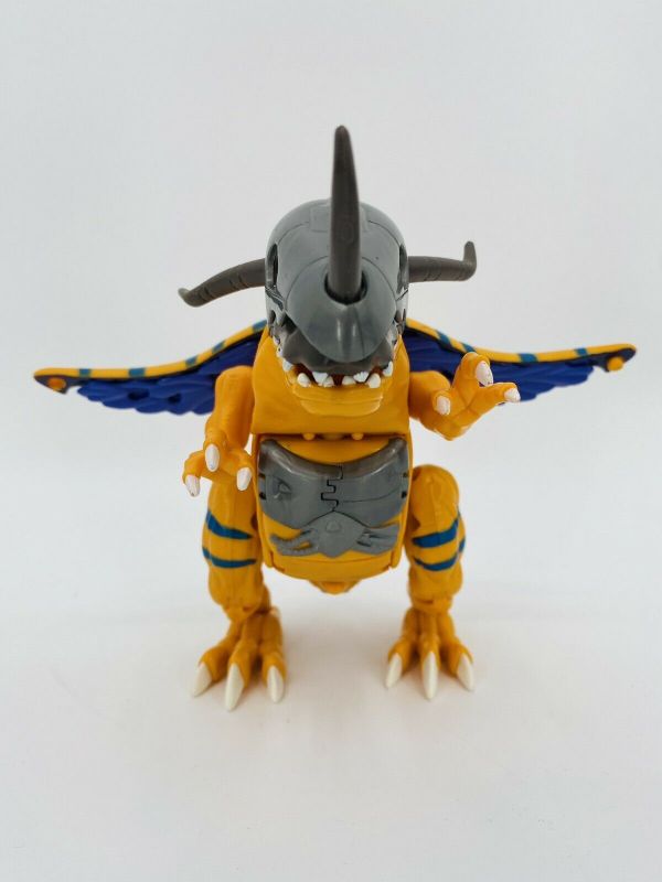 Vintage Bandai Digimon Digivolving Metal GREYMON To WARGREYMON 6 ...