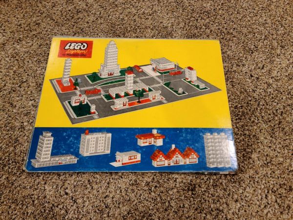 Vintage 1960’s Rare Lego System By Samsonite 725 Town Plan Layout Board ...