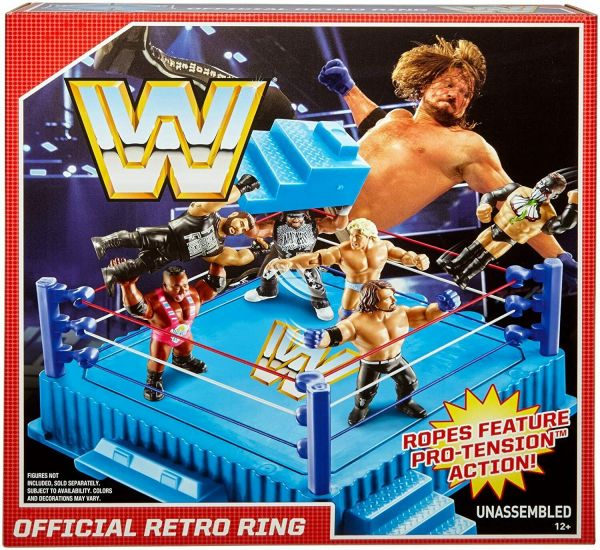 MIB Mattel Official Wrestling WWF WWE Retro Ring | #57887925
