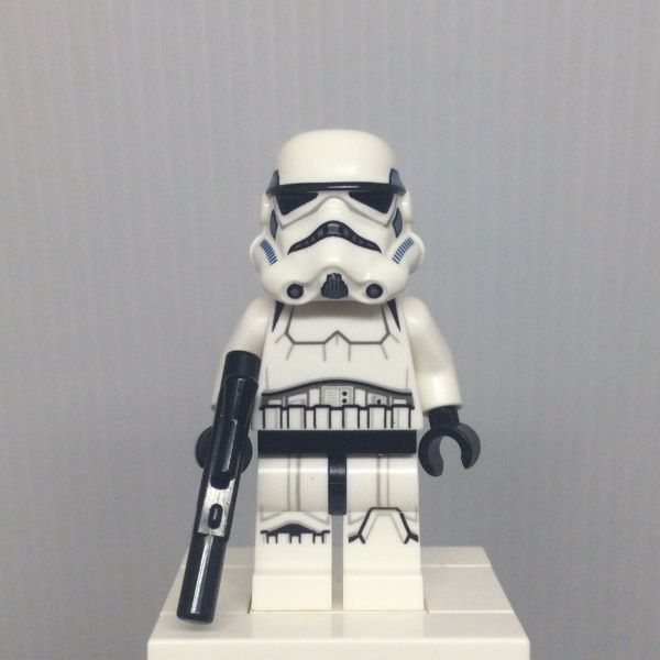 LEGO Star Wars Sw0585 Stormtrooper Minifigure Dark Blue Helmet Vents ...