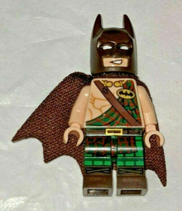 The Lego Batman Movie Minifigure Tartan Batman Heroes Sh304 Minifig ...