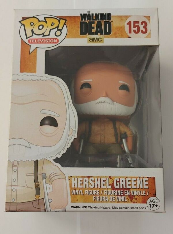 Funko Pop Television The Walking Dead Hershel Greene AMC Vinyl Figure ...