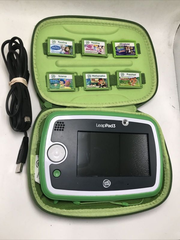 LeapPad 3 With Six Games And Charging Cord And Case | #58080590