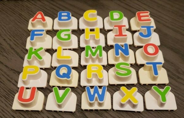 Leap Frog Fridge Phonics Magnetic Alphabet Replacement Letters (Missing ...