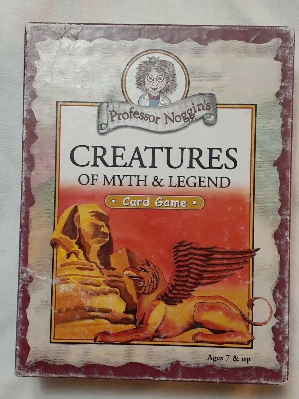 Creatures Of Myth & Legend Card Game Professor Noggins Ages 7, SMOKE ...
