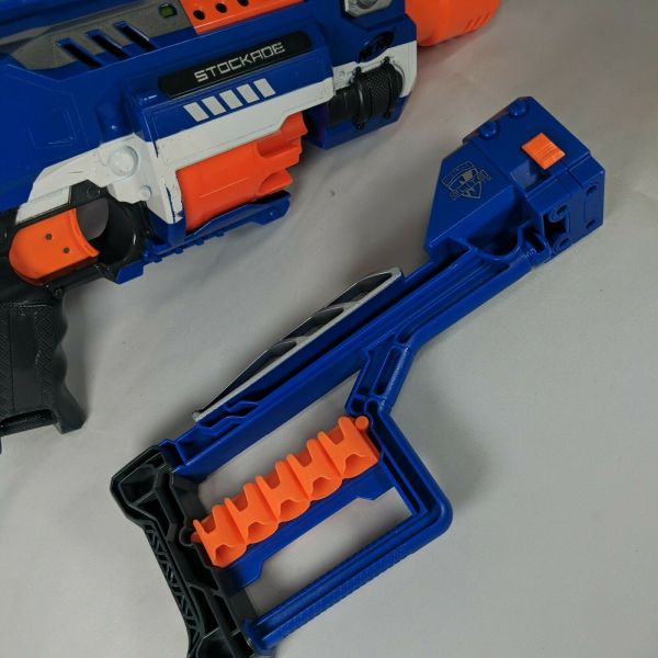 Nerf N - Strike Elite Stockade Motorized Dart Blaster Gun | #58148697