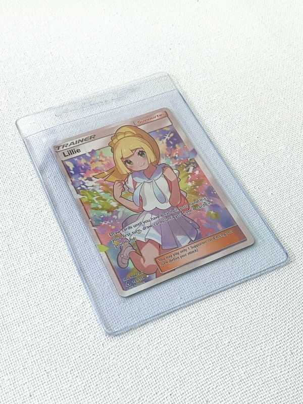 Pokemon Sun And Moon Ultra Prism Full Art Lillie Trainer Card 151/156 ...