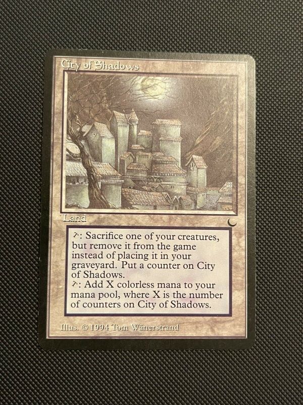 MTG The Dark City Of Shadows NM Magic The Gathering Reserved List ...