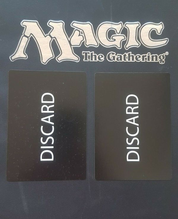2x Cartes Magic Mtg Discard Filler Card Collector Rare Misprint | #58216501