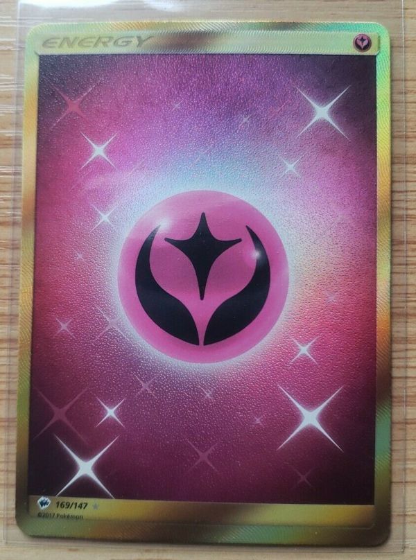 Pokemon Cards Fairy Energy Secret Rare 169/147 Burning Shadows | #58250998