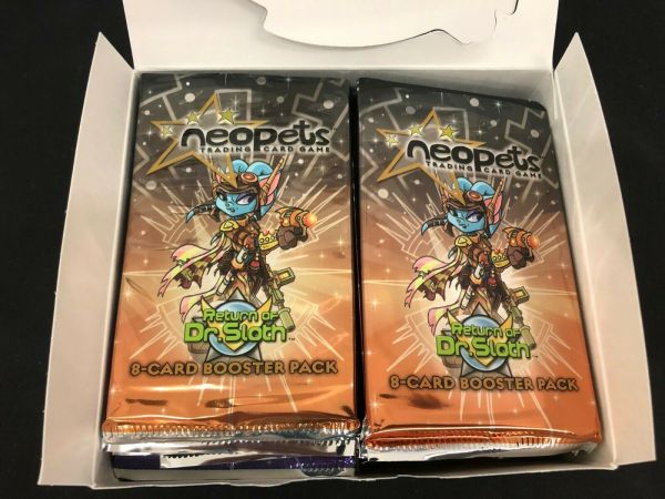 OPENED Return Of Dr. Sloth Set Neopets TCG Booster Box 36 Packs NO CODE ...