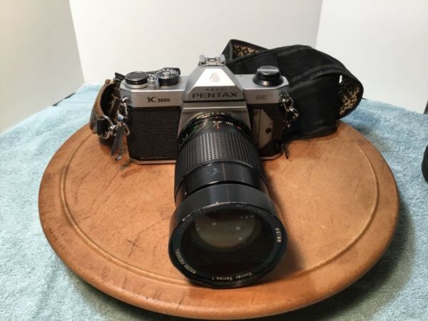 Asahi Pentax K1000 SE Vintage 35SLR Camera With Lens And Strap | #58335113